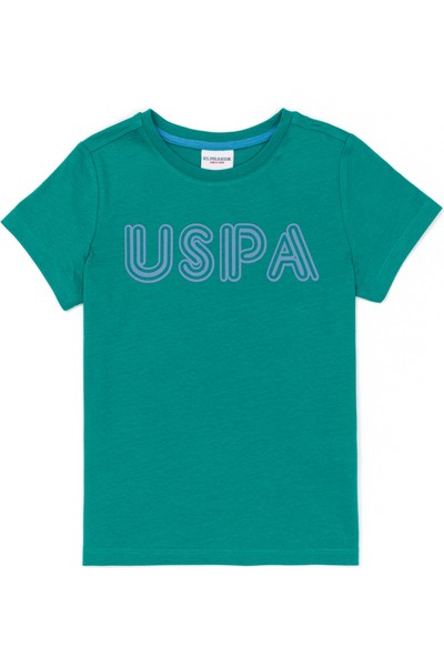 U.S. Polo Assn. Erkek Çocuk Koyu Mint T Shirt Basic 50251963-VR152 U.S. Polo Assn. Erkek Çocuk Koyu Mint T Shirt Basic 50251963-VR152