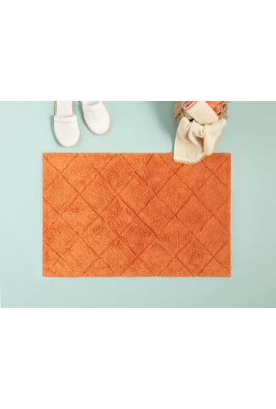 English Home Arlene Pamuklu Banyo Paspası 60 x 90 cm Turuncu English Home Arlene Pamuklu Banyo Paspası 60 x 90 cm Turuncu