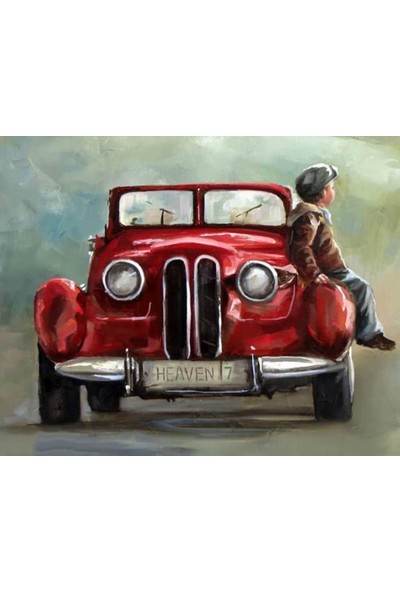 Lilyhobbyland Sayılarla Boyama Hobi Seti (Çerçeveli-Boya Fırça Hediye ) 60X75 Cm: Heaven