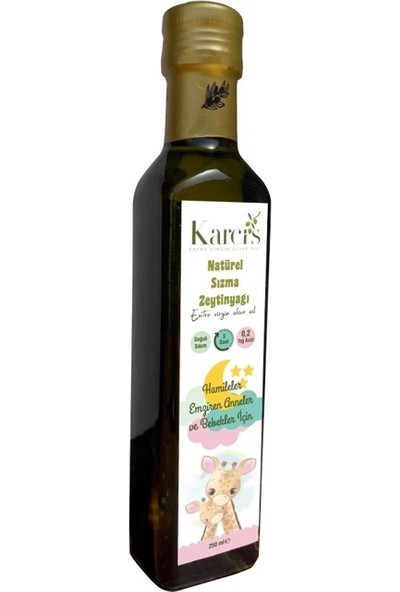 Anne & Bebek Serisi 0,2 Soğuk Sıkım Natürel Sızma Zeytinyağı 250 ml Anne & Bebek Serisi 0,2 Soğuk Sıkım Natürel Sızma Zeytinyağı 250 ml