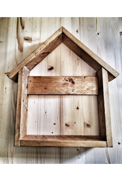 Avro Dekoratif Ahşap Anahtarlık