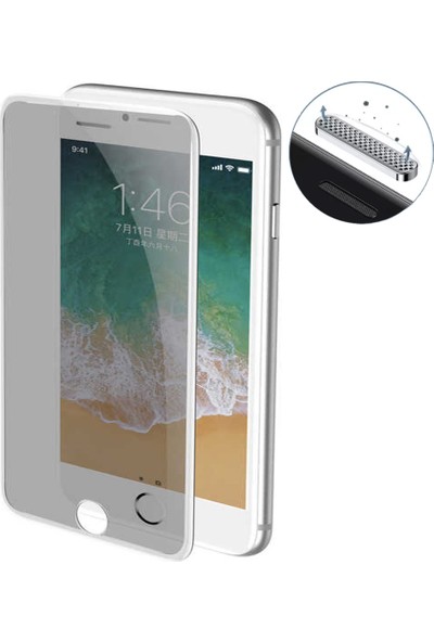 Ekolaks Apple iPhone 7 Ekran Koruyucu Anti Dust Toz Önleyici Ahize Korumalı 9d Tam Kaplayan Cam Ekolaks Apple iPhone 7 Ekran Koruyucu Anti Dust Toz Önleyici Ahize Korumalı 9d Tam Kaplayan Cam