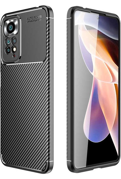 Vendas Xiaomi Redmi Note 11 Pro 5g Deep Dizayn Auto Focus Tasarımlı Karbon Dizayn Kılıf Vendas Xiaomi Redmi Note 11 Pro 5g Deep Dizayn Auto Focus Tasarımlı Karbon Dizayn Kılıf
