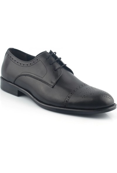 Shoecide Erkek Siyah Napa Deri Klasik Ayakkabı Shoecide Erkek Siyah Napa Deri Klasik Ayakkabı