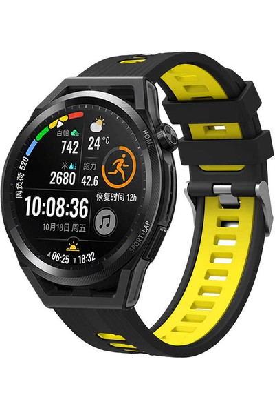 Vendas Huawei Watch Gt 3 42MM Sport Dizayn Kademe Ayarlı Silikon Kordon