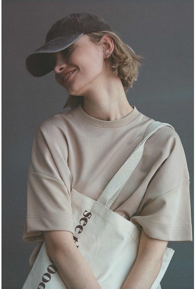 Manuka Yıkamalı Kep Şapka Antrasit