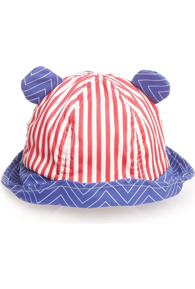 Seal Yaz Kız Bebek Şapkası Kulaklı