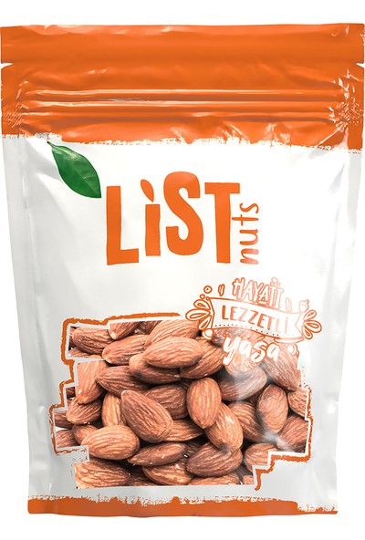 List Nuts Kavrulmuş Badem 1 kg List Nuts Kavrulmuş Badem 1 kg