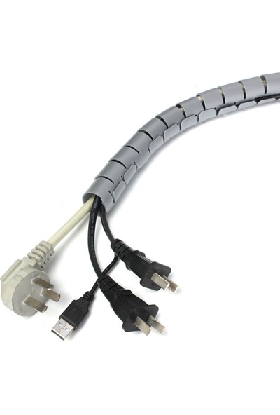 Cetex Ø20 Kablo Koruyucu ve Düzenleyici Spiral 1 Metre