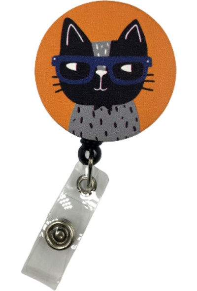 Gözlüklü Kedi Yoyo Kartlık