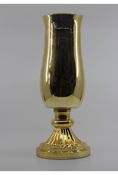 Gümüş Metal Tabanlı Şamdan Küçük Gümüş Metal Tabanlı Şamdan Küçük