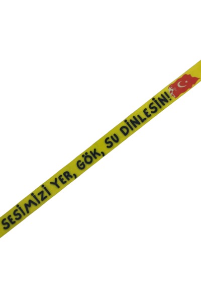 Izy Store Sesimizi Yer Gök Su Dinlesin Yaka Kartı Ipi