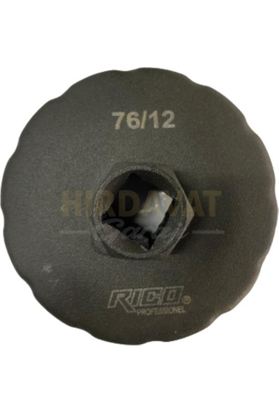 Rico Tas Tipi Yağ Filtre Sökme Anahtarı 76/12 Renault Rico Tas Tipi Yağ Filtre Sökme Anahtarı 76/12 Renault