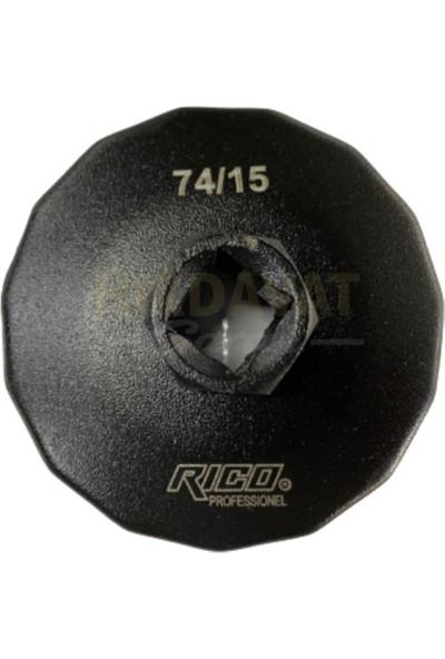 Rico Tas Tipi Yağ Filtre Sökme Anahtarı 74/15 Opel Rico Tas Tipi Yağ Filtre Sökme Anahtarı 74/15 Opel