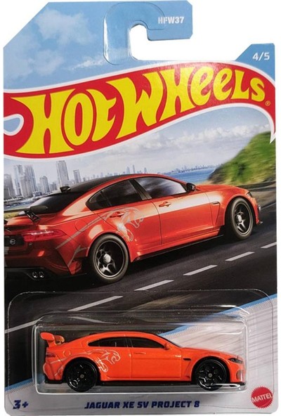 Hot Wheels 1:64 Hot Wheels Lüks Sedan Arabalar Desenli Jaguar Xe Sv Project 8 HDH15