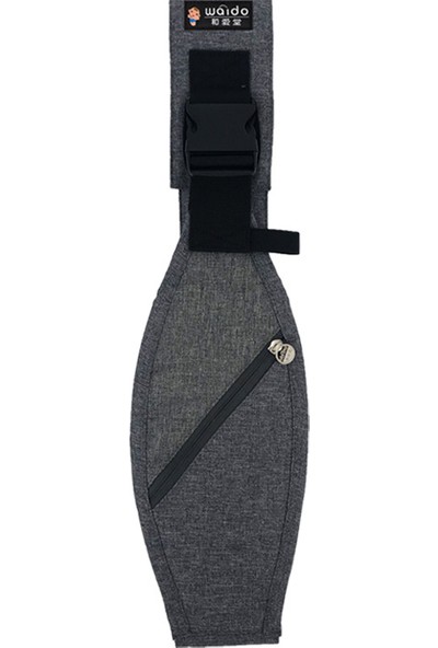 Newmore Tek Omuz Fermuarlı Bebek Taşıyıcı - Koyu Gri (Yurt Dışından)