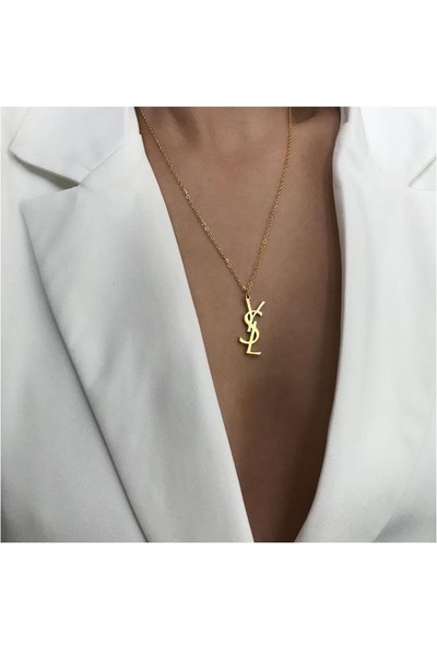 Gökdeniz 925 Ysl Tasarım Gümüş Kadın Hediyelik Kolye Gökdeniz 925 Ysl Tasarım Gümüş Kadın Hediyelik Kolye
