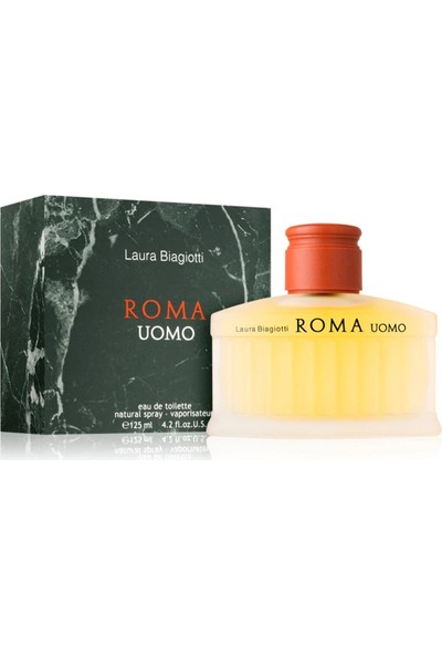 Laura Biagiotti Laura Biagiottii Roma Uomo Edt 125 ml Erkek Parfümü Laura Biagiotti Laura Biagiottii Roma Uomo Edt 125 ml Erkek Parfümü