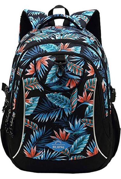 RuiPai Ortaokul İlköğretim Okul Çantaları - Mavi (Yurt Dışından)