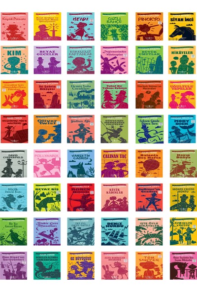 Iş Bankası Kültür Yayınları Çocuk Klasikleri 48 Kitaplık Set-2