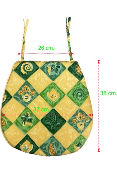 Konak Collection 2Renklili Set Pamuk Saten Kumaşlı, Bağcıklı, Sandalye Minderi Konak Collection 2Renklili Set Pamuk Saten Kumaşlı, Bağcıklı, Sandalye Minderi