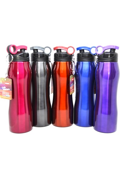 Mikro Mor Renkli 500 ml 1 Adet Çelik Matara / 2850 - Sağlığa Uygun Mikro Mor Renkli 500 ml 1 Adet Çelik Matara / 2850 - Sağlığa Uygun