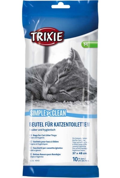 Trixie Kedi Kumu Poşeti M 37X48CM, 10 Adet