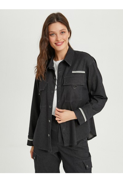 Faik Sönmez Şerit ve Toka Detaylı Casual Tunik 64499 Faik Sönmez Şerit ve Toka Detaylı Casual Tunik 64499