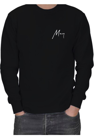 Mevy Arty Siyah Erkek Sweatshirt Mevy Arty Siyah Erkek Sweatshirt