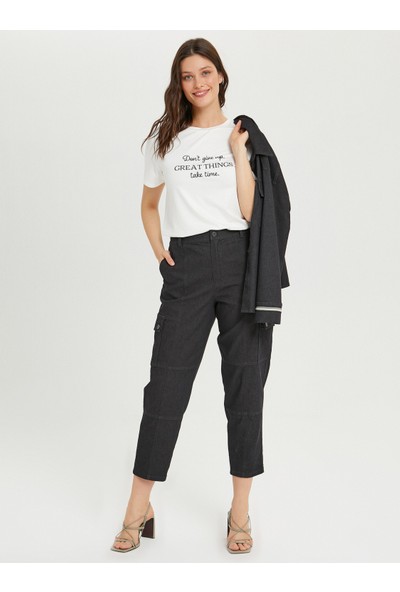 Faik Sönmez Kargo Cepli Comfort Fit Pantolon 64392