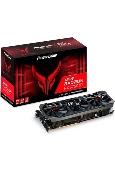 Powercolor Red Devil RX6750XT Oc 12GB 192BIT Gddr6 (Axrx 6750XT 12GBD6-3DHE/OC) Powercolor Red Devil RX6750XT Oc 12GB 192BIT Gddr6 (Axrx 6750XT 12GBD6-3DHE/OC)