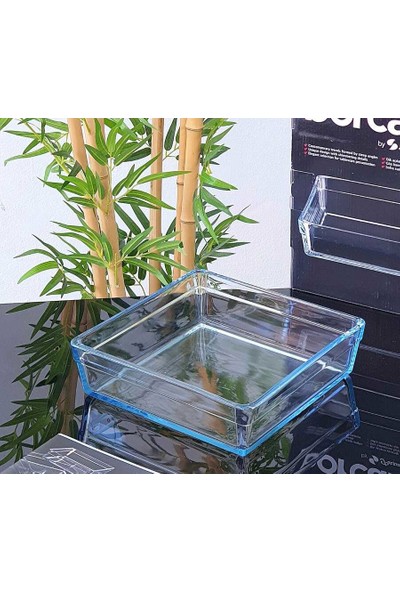 Paşabahçe Premium 59304 Borcam Kare Tepsi 2400 cc Paşabahçe Premium 59304 Borcam Kare Tepsi 2400 cc