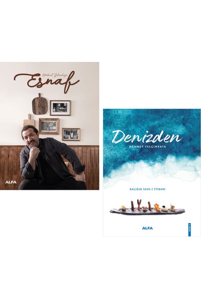 Mehmet Yalçınkaya 2 Kitap Set / Esnaf - Denizden Mehmet Yalçınkaya 2 Kitap Set / Esnaf - Denizden