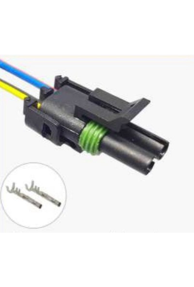 Fuhe Oto 2K068 2 Pin Delphı Soket - Dişi Terminal