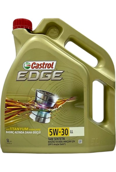 Castrol Edge 5W-30 Ll 5 Lt Motor Yağı ( Üretim Yılı: 2022 ) Castrol Edge 5W-30 Ll 5 Lt Motor Yağı ( Üretim Yılı: 2022 )
