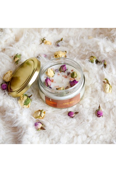 Trend Mum Aromaterapi Ametist Doğal Taşlı Vanilya Kokulu Soya Mum Meditasyon, Hediyelik Trend Mum Aromaterapi Ametist Doğal Taşlı Vanilya Kokulu Soya Mum Meditasyon, Hediyelik