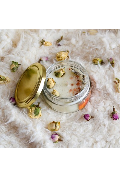 Trend Mum Aromaterapi Adaçayı Yapraklı Bebek Pudrası Kokulu Soya Mum Meditasyon,hediyelik Trend Mum Aromaterapi Adaçayı Yapraklı Bebek Pudrası Kokulu Soya Mum Meditasyon,hediyelik