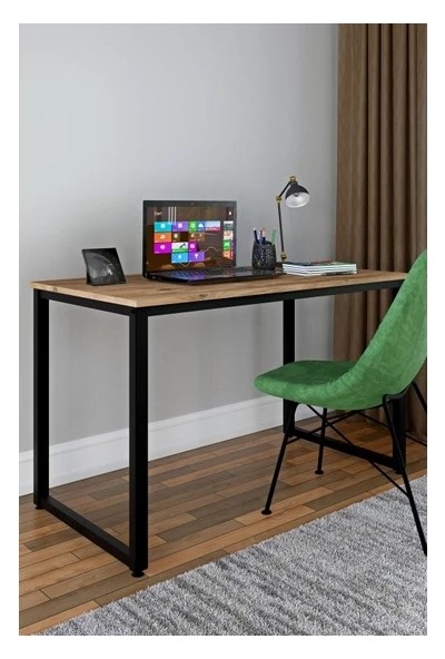 Linrime 60 x 120 cm Çalışma Masası Bilgisayar Masası Ofis Masası - Atlantik Çam