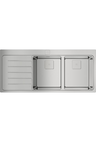 Teka ZENIT RS15 2B 1D AUTO Ankastre Kumanda Sifonlu Sol Damlalıklı Eviye Paslanmaz Çelik 116 cm 115160005 Teka ZENIT RS15 2B 1D AUTO Ankastre Kumanda Sifonlu Sol Damlalıklı Eviye Paslanmaz Çelik 116 cm 115160005