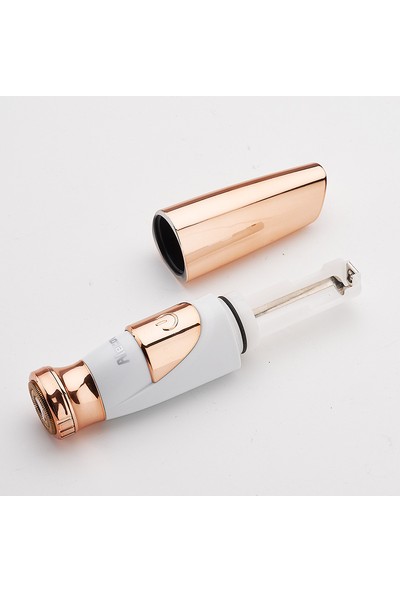 Aomu Kadınlar İçin Pilli Elektirikli Epilatör - Rose Gold (Yurt Dışından)