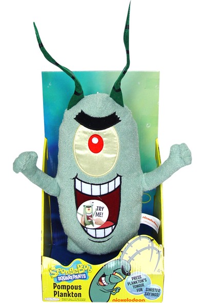 Plankton Elektronik Peluş Figür Plankton Elektronik Peluş Figür