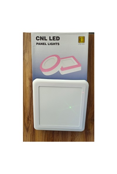 Cnl 24+12 Watt Gün Işığı ve Pembe Işık Çift Renkli Sıva Üstü Kare LED Panel Armatür Cnl 24+12 Watt Gün Işığı ve Pembe Işık Çift Renkli Sıva Üstü Kare LED Panel Armatür