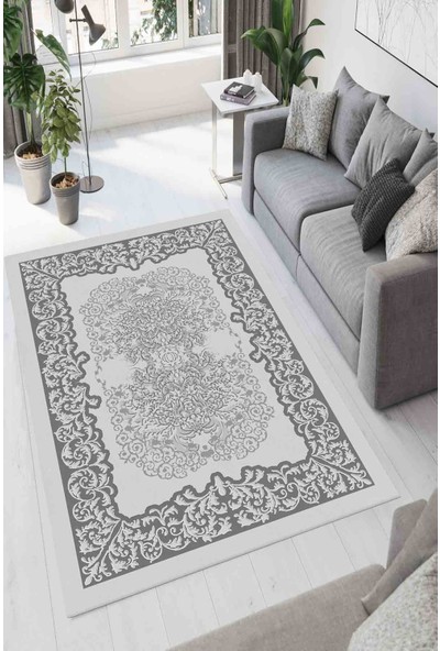 Homefesto Modern Özel Tasarım Dijital Baskılı 4 Tarafı Lastikli Süngerli Kayma Yapmaz Dekoratif Halı Örtüsü Homefesto Modern Özel Tasarım Dijital Baskılı 4 Tarafı Lastikli Süngerli Kayma Yapmaz Dekoratif Halı Örtüsü