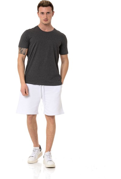 Camenta 3 Iplik Şardonsuz Beyaz Erkek Şort Camenta 3 Iplik Şardonsuz Beyaz Erkek Şort