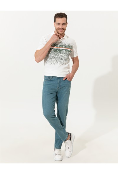 Pierre Cardin Mavi Slim Fit Denim Pantolon 50248656-VR036