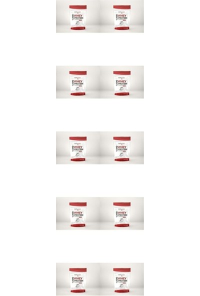 Çilek Aromalı Protein Tozu 150 G 5 Porsiyon 10'lu Paket 50 Servis Çilek Aromalı Protein Tozu 150 G 5 Porsiyon 10'lu Paket 50 Servis