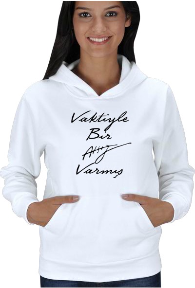 Bayan Kapşonlu Polar - Atsız Kadın Kapşonlu