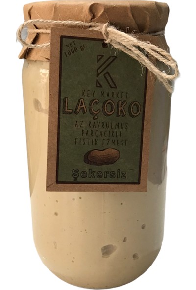 Laçoko Az Kavrulmuş Parçacıklı Fıstık Ezmesi 3 kg