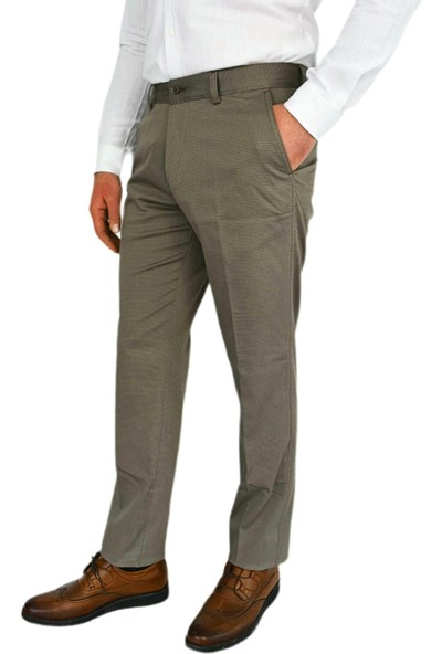 Notra Erkek Kanvas Pantolon Klasik Armürlü 134 BGL-ST01862