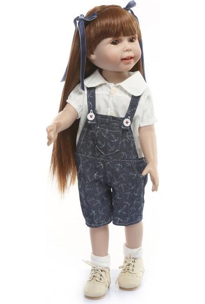 Uzun Saç Pansuman Tatlı Prenses Bebek 18 Inç Bebek Kız Oyuncak Hediye Bebek